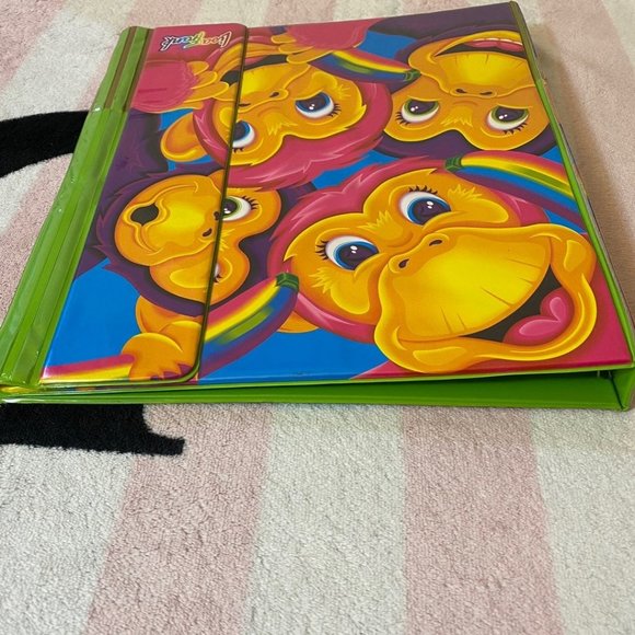 Lisa Frank | Accessories | Lisa Frank Bananigans Monkey Binder Trapper ...